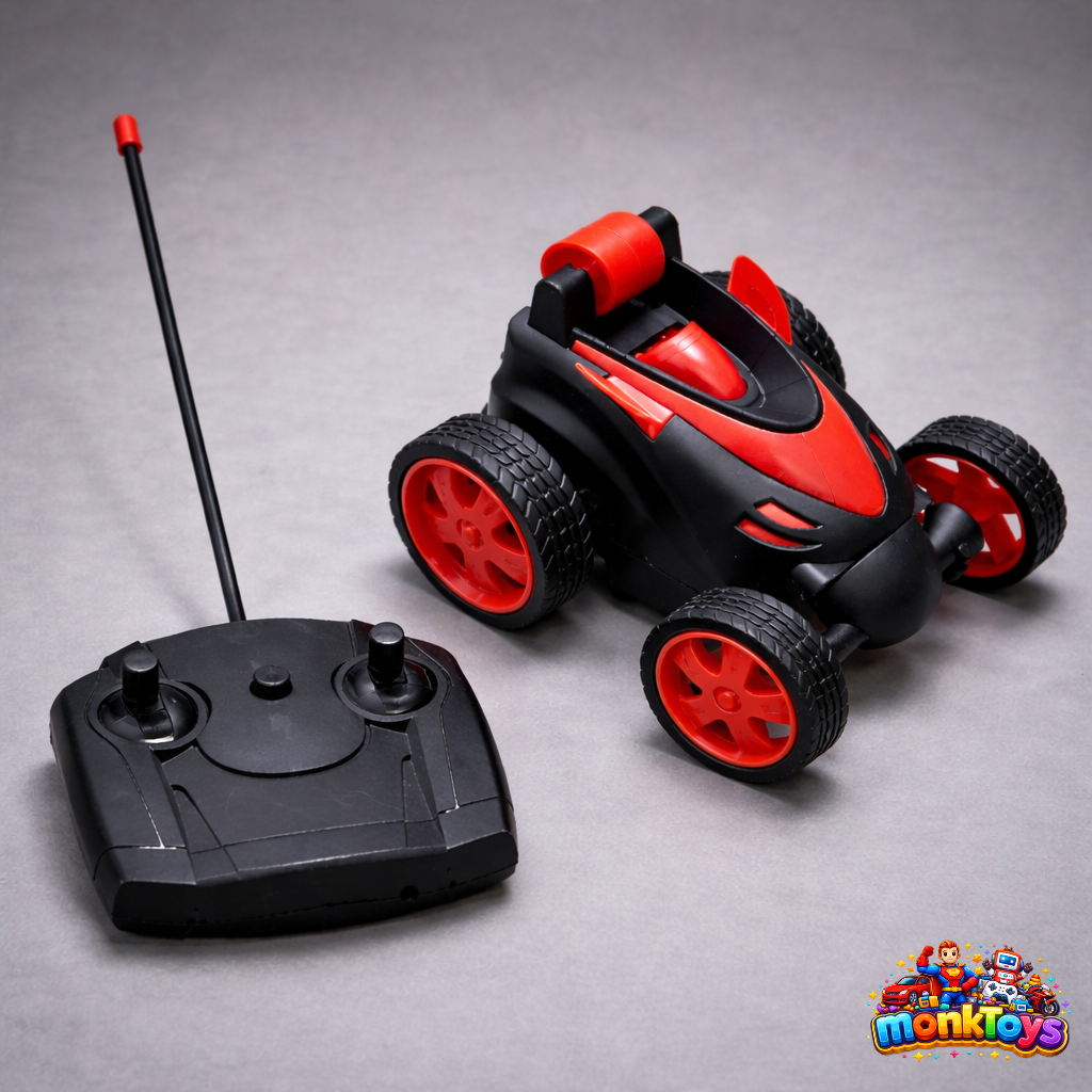 RC Stunt Car for Kids | Rotating & Rolling Rechargeable Racing Car Toy ...
